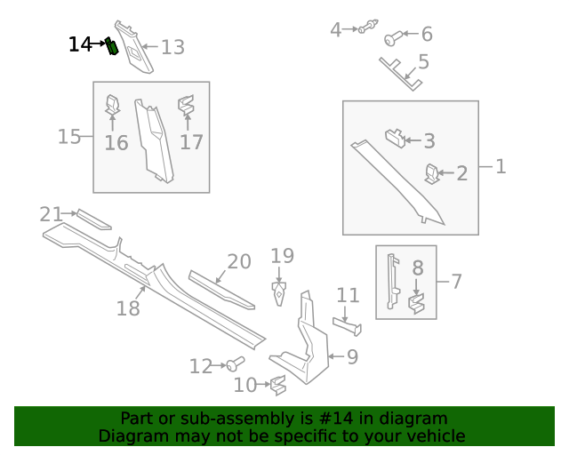 2019-2022 Porsche Cayenne Vent Panel 9Y0-819-202-A-OS1 | Sunset Porsche ...
