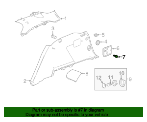 11610998 GM Multi-Purpose Bolt | GM Parts Store