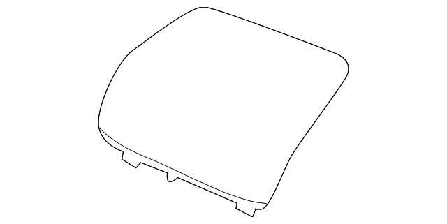 84510092 - Jet Black Interior Quarter Panel Trim Panel 2018-2021 GM ...