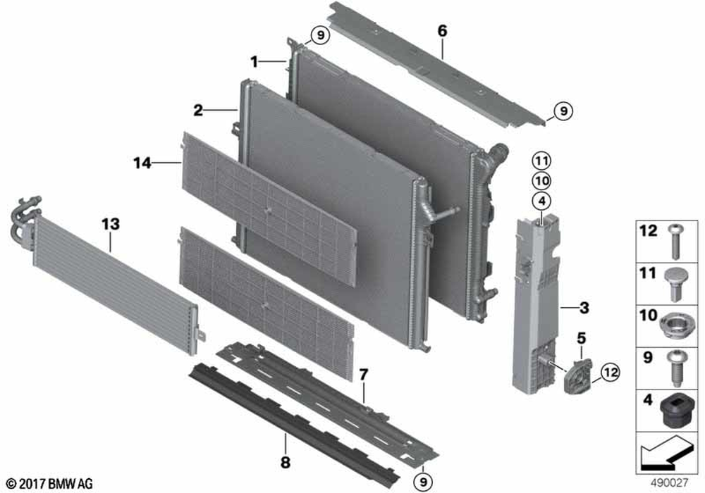 2015-2021 BMW Rock Guard 17118485042 | Retail Performance Auto Parts