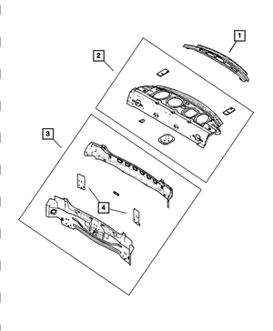 2011-2014 Dodge Charger Deck Opening Lower Panel 68037874AF | Mopar eStore