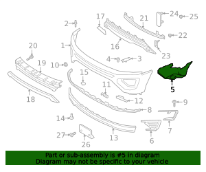 2018-2020 Ford Expedition Air Duct JL1Z-17F804-AA | TascaParts.com