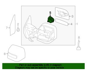 2016-2024 Nissan Actuator 96367-3JA0E | OEM Parts Online
