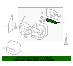 2016-2019 Nissan Lower Glass - Driver's Side (LH) 96366-EZ00G ...