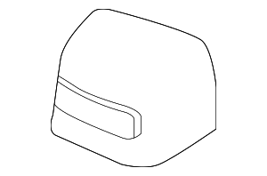 96373-EZ10A - Door Mirror Cover 2016-2024 Nissan | AutoNationParts.com