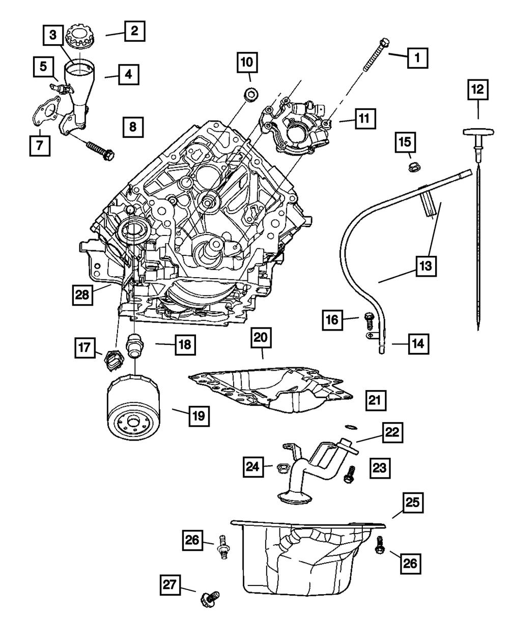 2002-2012 Mopar OEM NEW 2004-12 Mopar Dodge Ram 1500 2500 3500 Nitro ...