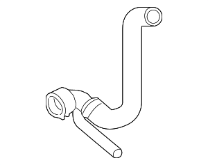 2018-2020 Audi Lower Hose 8W0-122-055-Q | Audi USA Parts