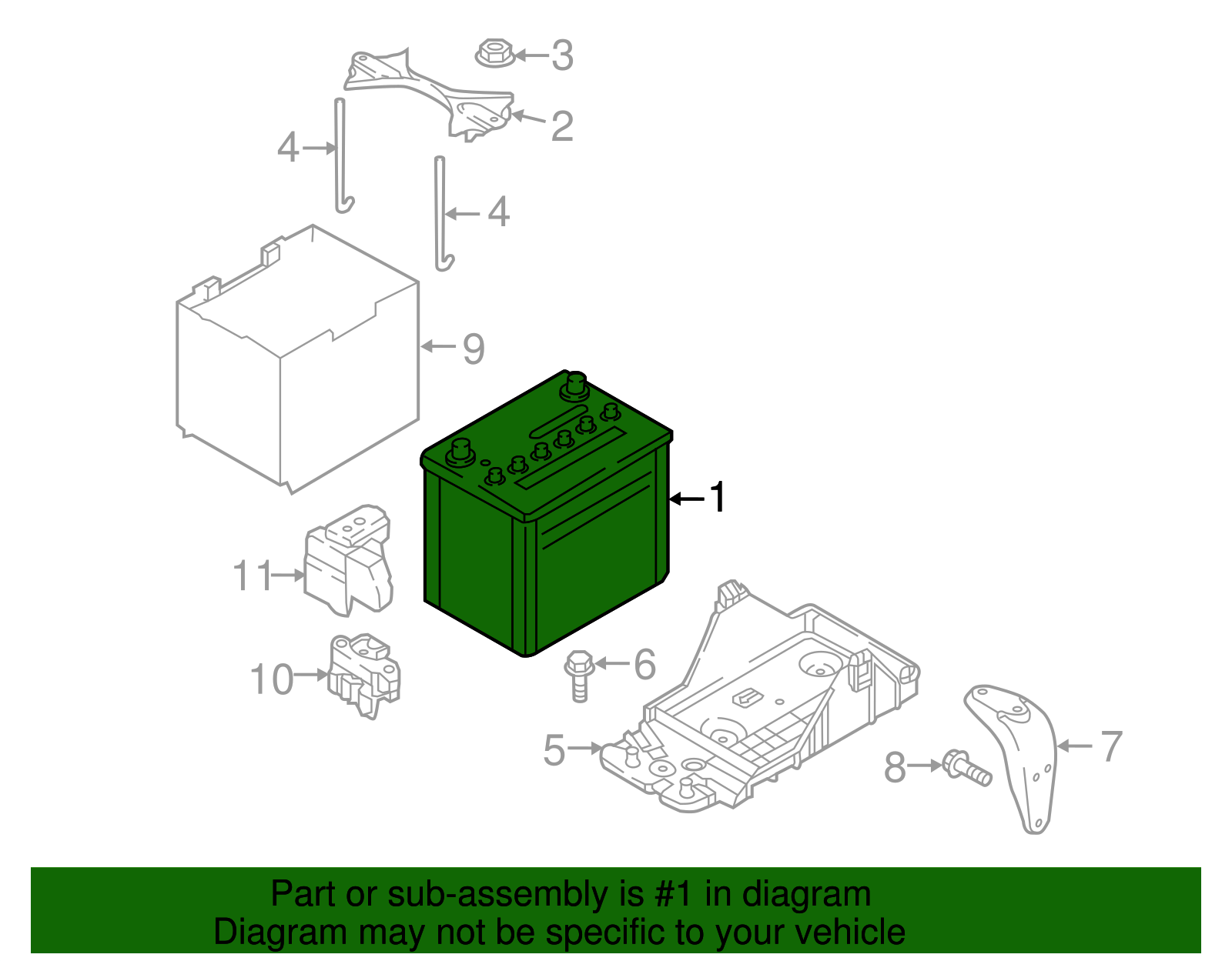 2005-2024 Mazda Vehicle Battery 800035wb | TascaParts.com