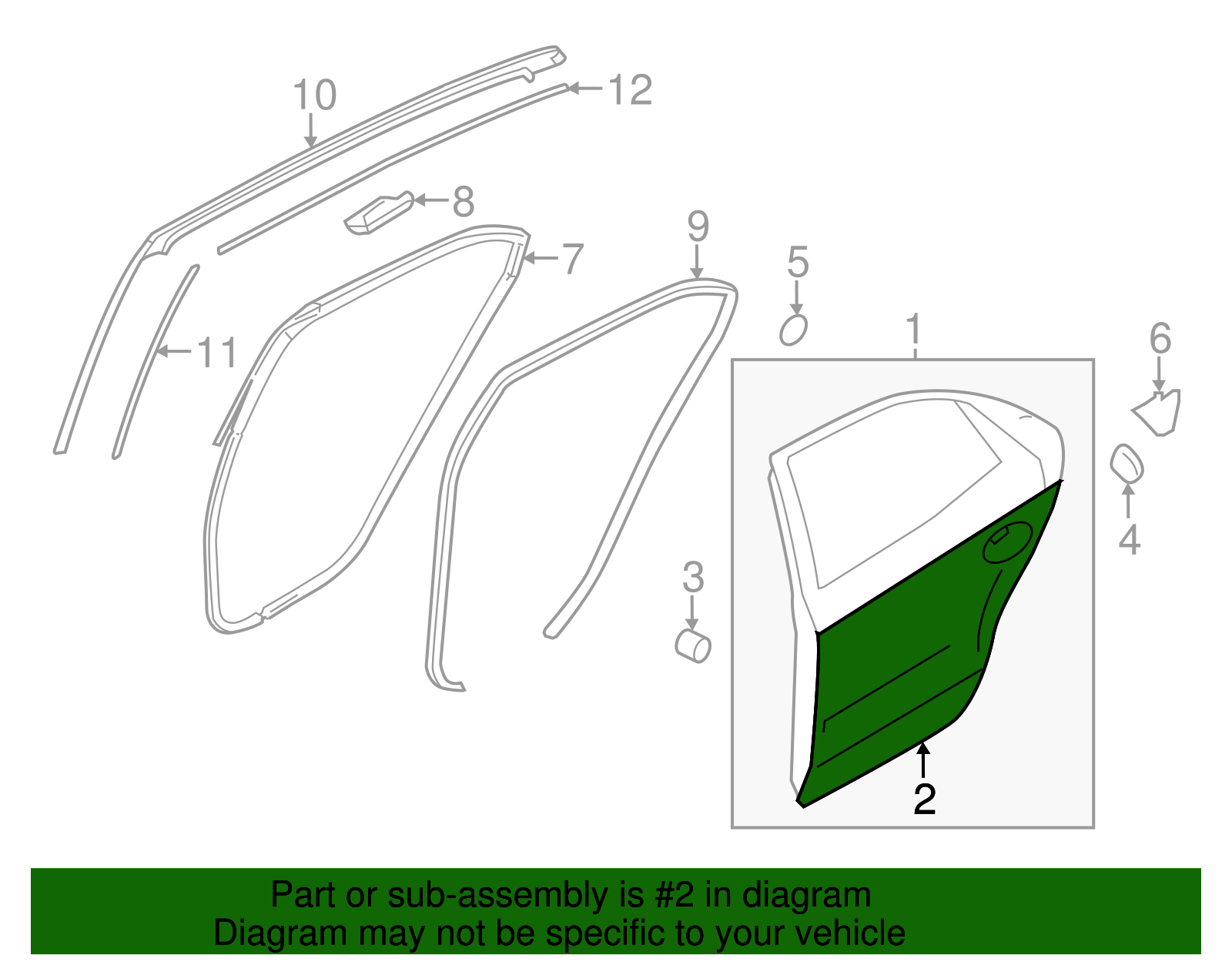 77111-2T000 - Outer Panel 2011-2016 Kia Optima | Kia.Parts Store