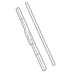 8250A970 - Wiper Blade 2004-2024 Mitsubishi | Mitsubishi Direct Parts