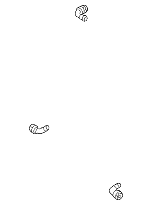 2000-2015 Audi Headlight Washer Hose Connector 1J0-955-875-C | OEM ...