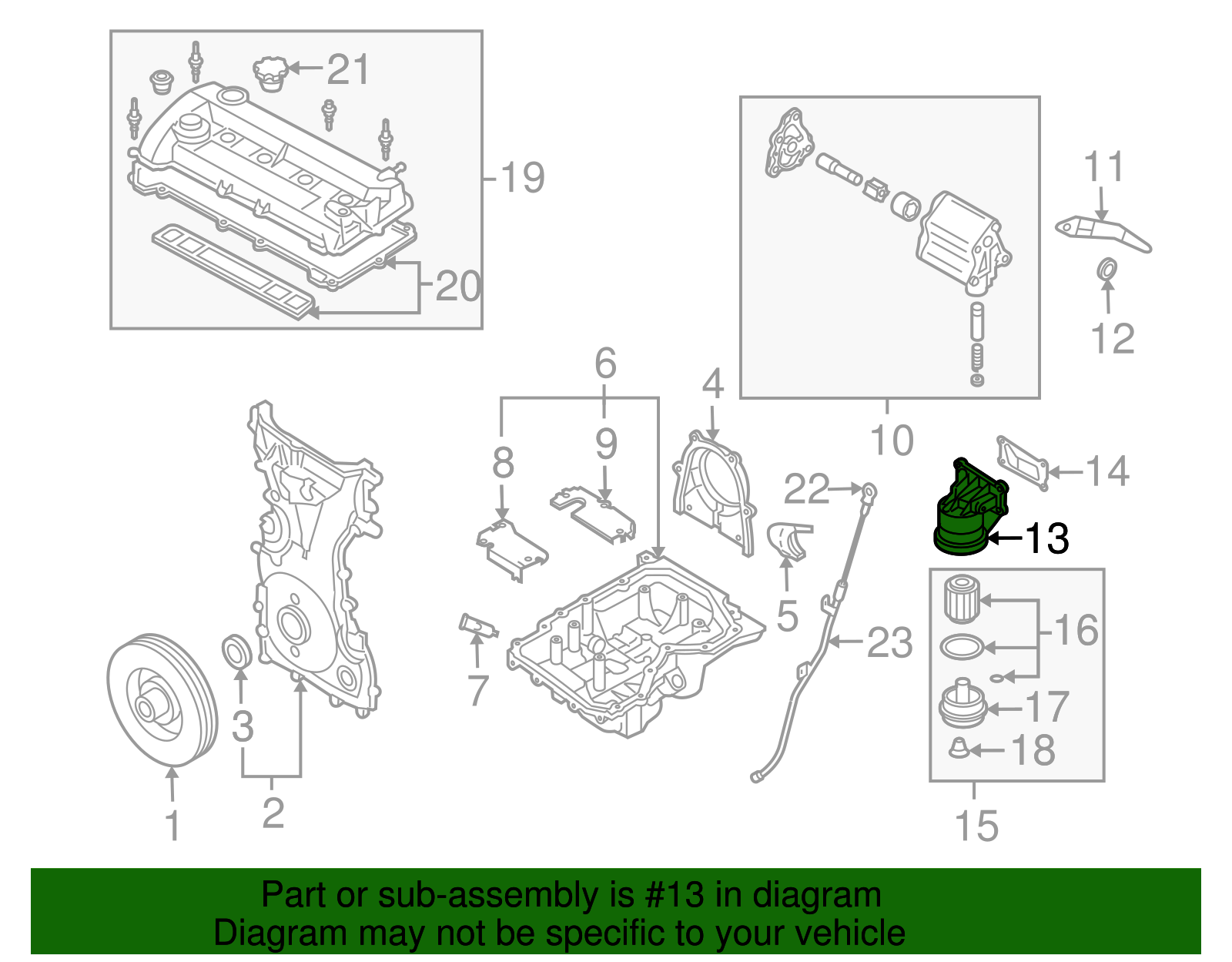 LF02-14-310A - 2003-2011 Mazda - Filter Housing | Mazda Part Direct