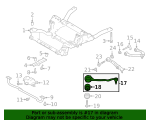 2013-2024 Land Rover Ft Lower Control Arm LR148059 | OEM Parts Online