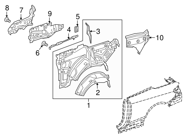 205-682-24-01 - Insulation 2017-2019 Mercedes-Benz | Mercedes-Benz USA ...
