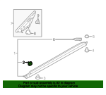 2015-2019 Subaru Rocker Molding Clip 91111AL44A | Subaru Parts Store