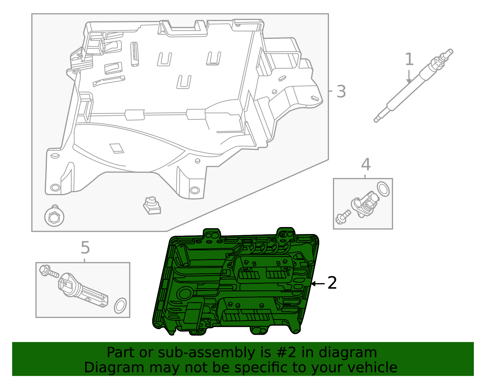 2021-2024 GM Engine Control Module (ECM) 12723949 | TascaParts.com