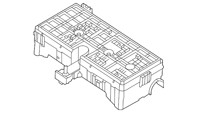 Genuine OEM Ford Part - Fuse Box MB3Z-14A068-AD | Genuine OEM Ford ...