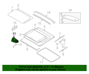 67-61-6-922-257 - Motor 2004-2013 BMW | Genuine BMW Parts