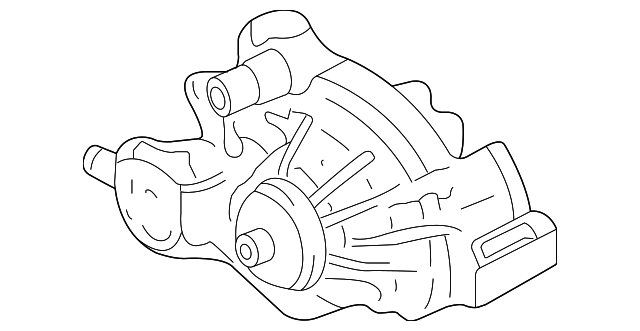 2007-2011 GM Water Pump 12600767 | QuirkParts