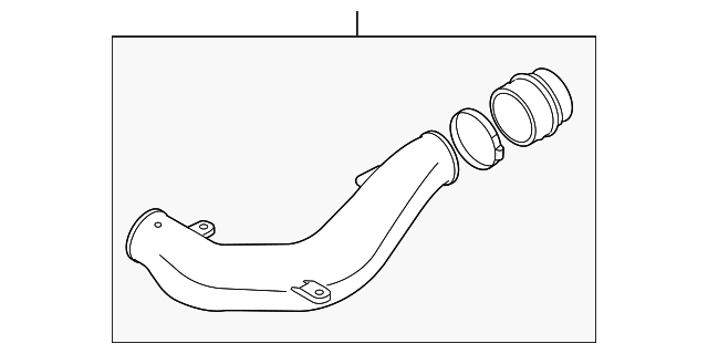 2006-2008 Suzuki Grand Vitara Outlet Tube 1383066J00 | World OEM Parts ...