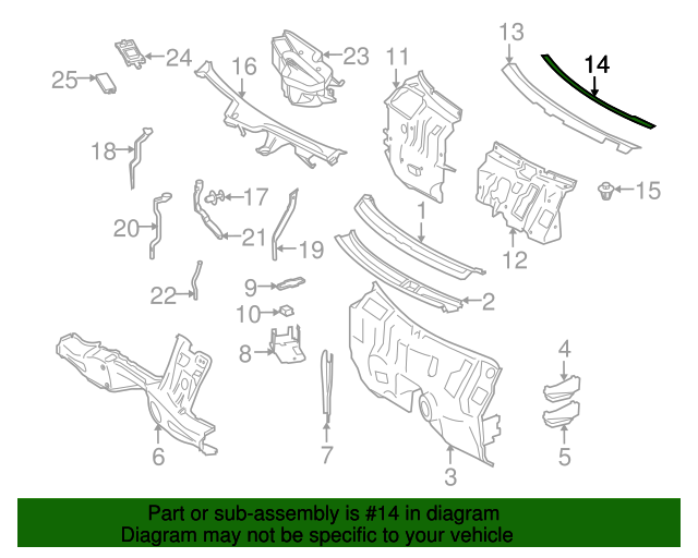 221-682-18-28 - Insulation 2007-2014 Mercedes-Benz | Mercedes-Benz USA ...