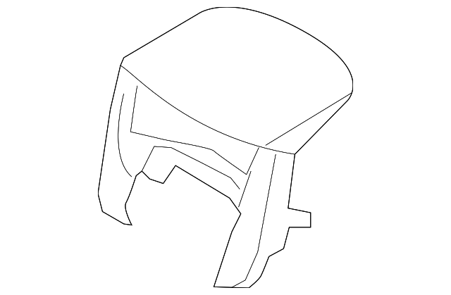 2015-2016 Nissan GT-R Cluster Lid 68240-89S0A | TascaParts.com