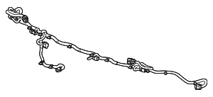 2020-2021 Cadillac XT5 Front Object Alarm Sensor Wiring Harness ...