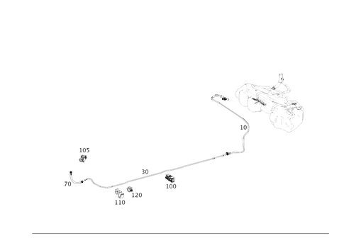 Fuel Lines, Gasoline Vehicle for 2017 Mercedes-Benz E300 | Mercedes ...