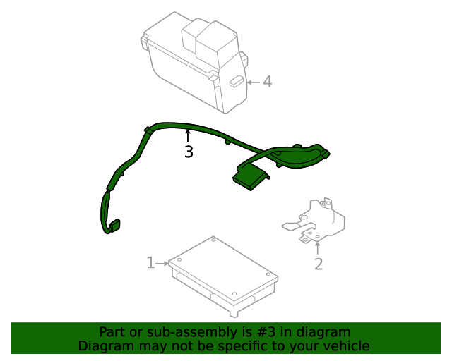 28212-6LA0A - Antenna 2020-2024 Nissan Sentra | Nissan Parts ...