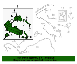 11718517724 - 2014-2017 BMW Cooler (11-71-8-517-724) | BMW of South ...