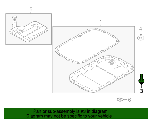 24117581606 - 2007-2013 BMW Trans Pan Bolt Set (24-11-7-581-606) | BMW ...