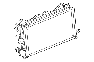 2016-2018 GM Radiator 84164908 GM | GMPartsDirect.com