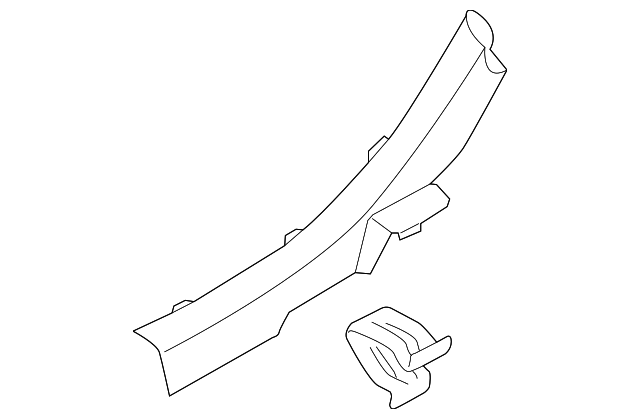 2021-2024 Kia K5 Rear Sill Plate 85885-L3000WK | OEM Parts Online