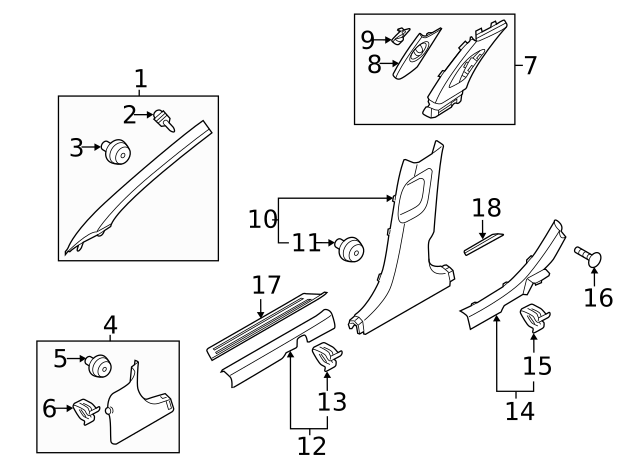 2021-2024 Kia K5 Rear Sill Plate 85885-L3000WK | OEM Parts Online