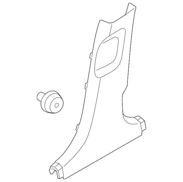 85845-L2000WK - Lower Center Pillar Trim 2025 Kia K5 | Kia.Parts