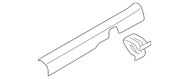 85870-L3000WK - Front Sill Plate 2021-2023 Kia K5 | Kia.Parts Store