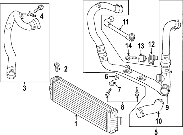 2015-2023 Ford Connector Hose DK4Z-9J478-B | OEM Parts Online