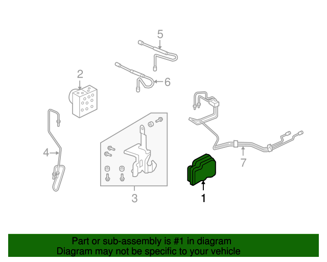 2007-2008 Ford Control Module 7T4Z-2C219-D | OEM Parts Online