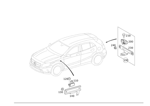 Electric Parts for Chassis Adjustment for 2019 Mercedes-Benz GLA 45 AMG ...