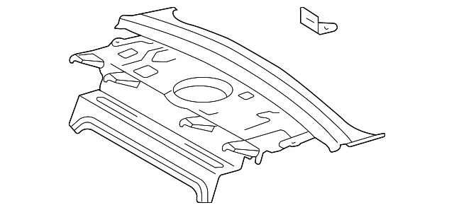64101-AC043 - Package Tray - 2006-2012 Toyota Avalon | OEM Genuine ...