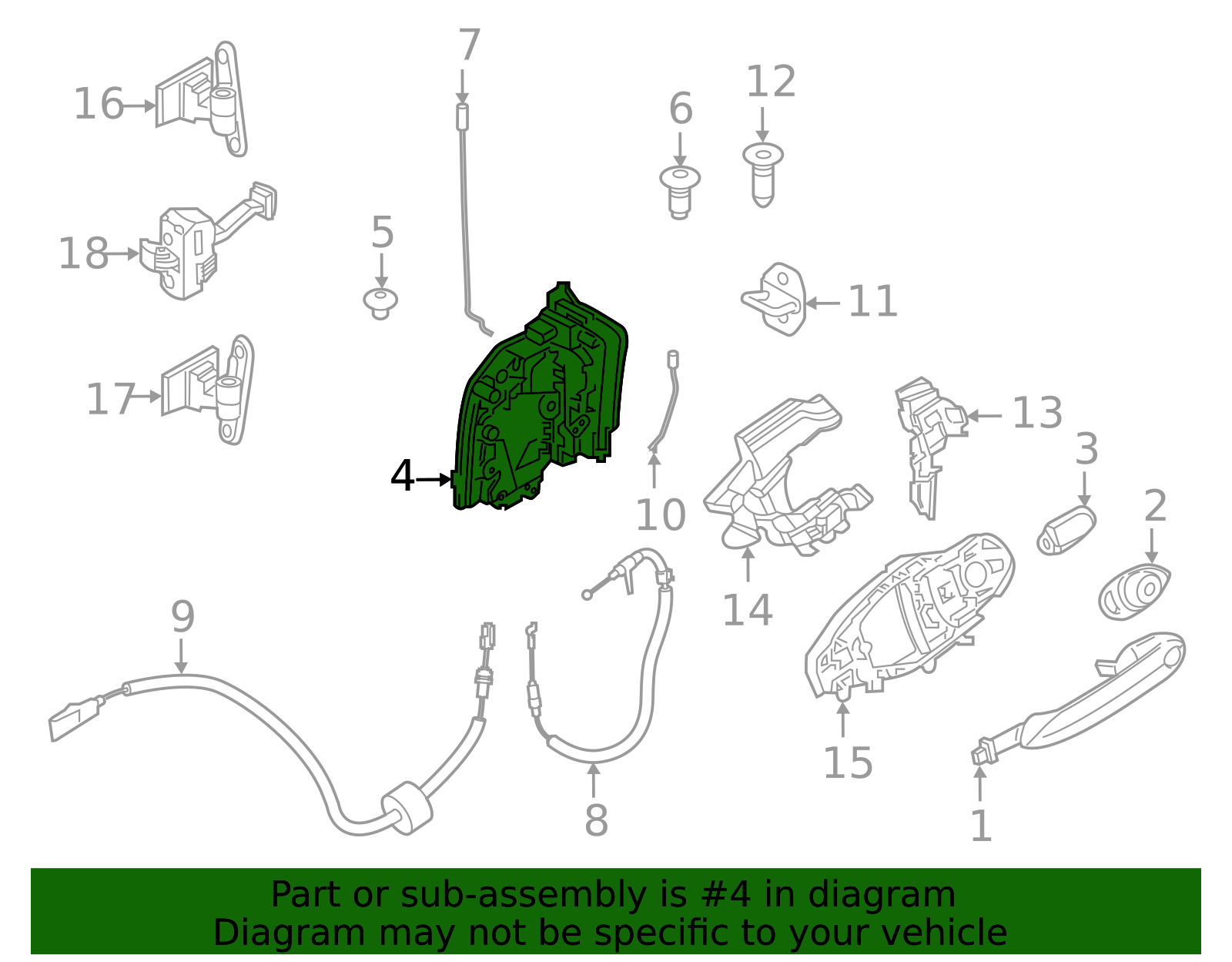 BMW 2020-2025 BMW Door Lock Actuator Motor 51-21-7-956-135 | BMW ...