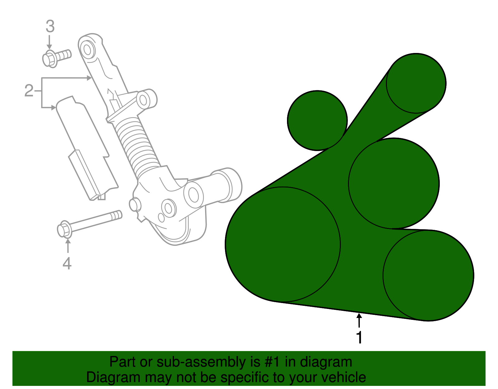 2016-2018 Toyota 2016-2018 Toyota - Serpentine Belt 90916-02609 ...