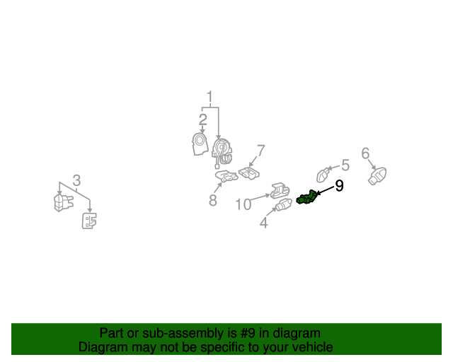 2005-2024 Lexus Sensor 89178-33050 | OEM Parts Online