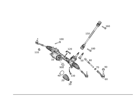 Steering Gear for 2011 Mercedes-Benz ML350 | Mercedes-Benz USA Parts