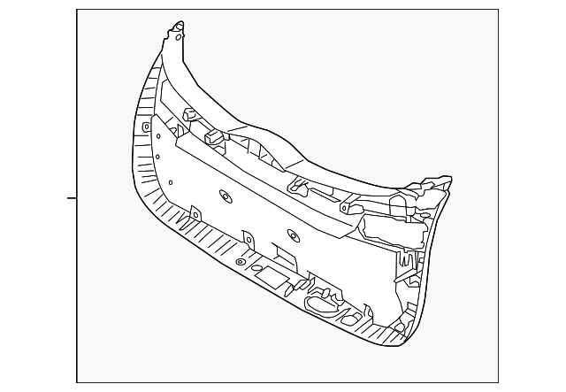 2022-2023 Hyundai Tucson Lower Trim Panel 81710-CW010-NNB | OEM Parts ...