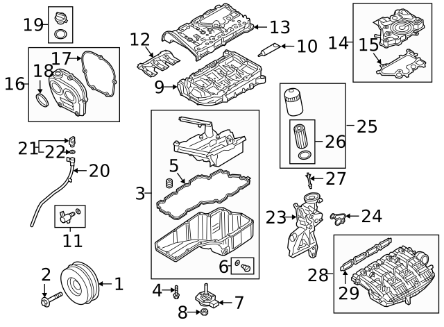 N-108-397-01 - Lower Oil Pan Bolt 2019-2024 Audi A6 Quattro | Audi OEM ...