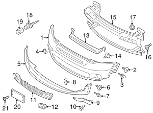 51-11-9-806-064 - Bumper Cover - 2011-2016 Mini | BMWPartsHub