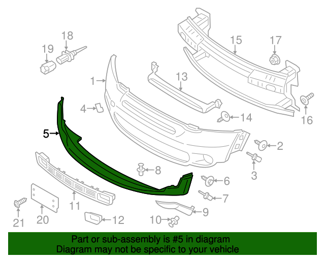 2011-2016 Mini Cooper Countryman Spoiler 51-11-9-802-060 | Mini Parts ...
