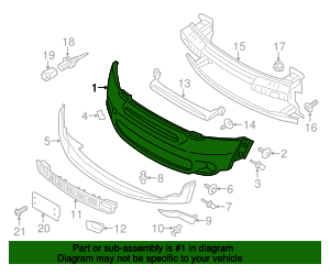 51-11-9-806-064 - Bumper Cover - 2011-2016 Mini | BMWPartsHub