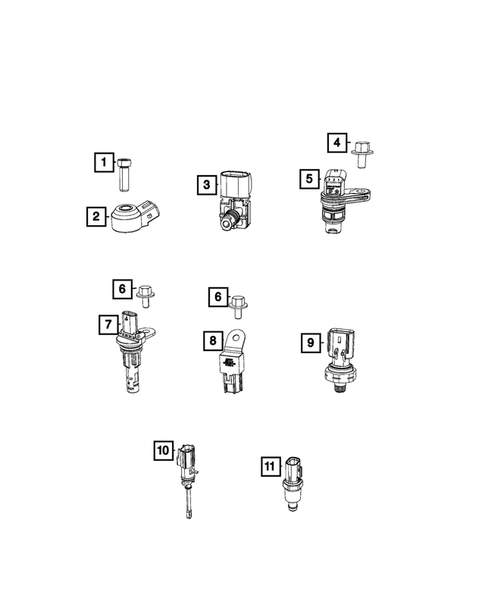 Sensors for 2023 Dodge Charger | Mopar Estores